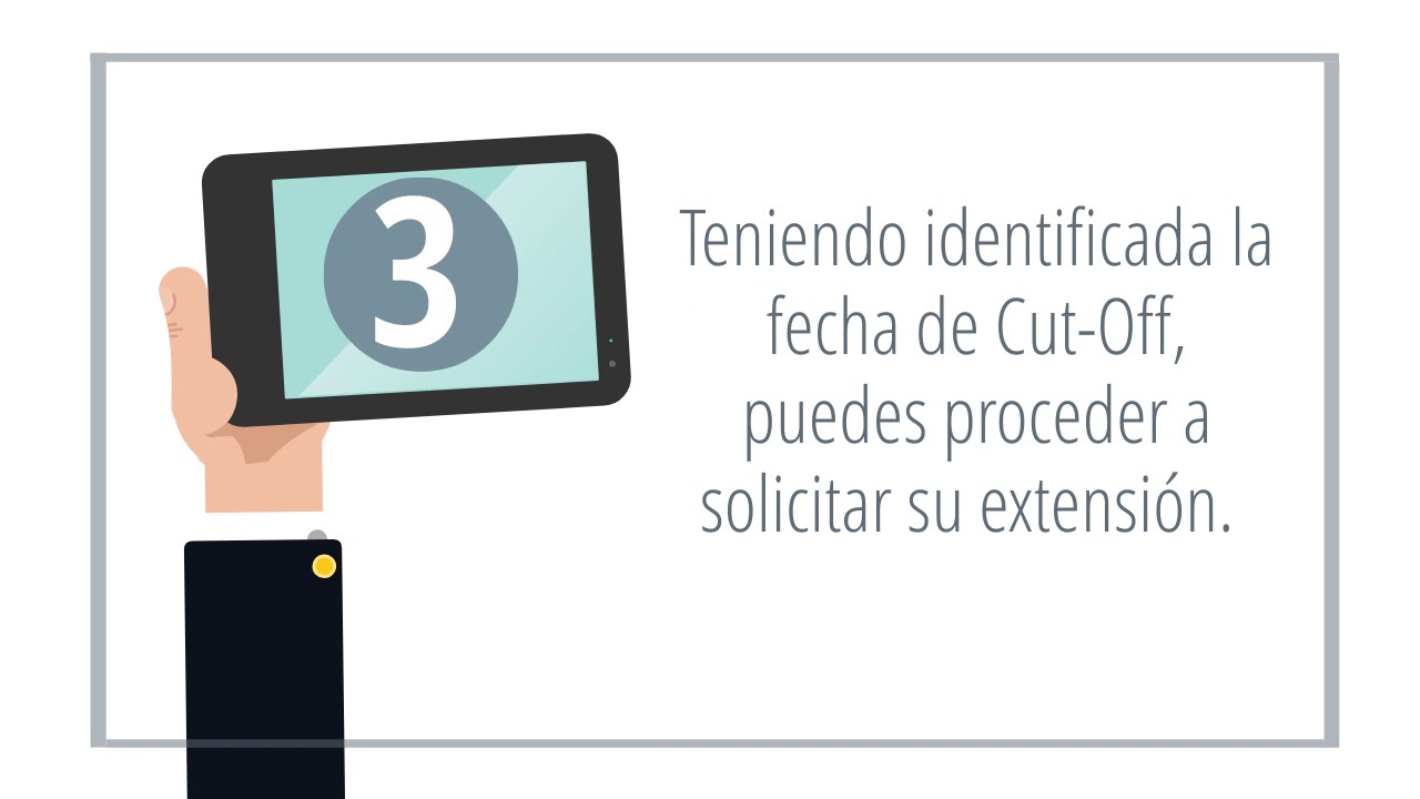 Solicitud de Cut Off - YouTube