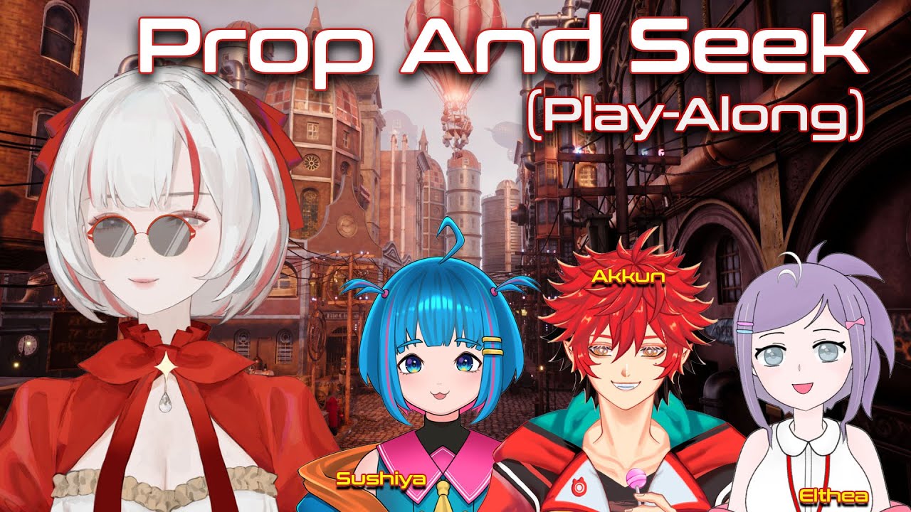 【PROP AND SEEK】 Play-Along With Viewers! Come join us!! 🗑️ - YouTube