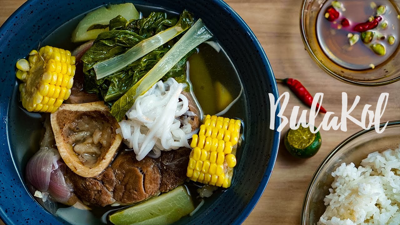 Binakol na Bulalo (Bulakol Recipe) | Beef in Coconut soup - YouTube