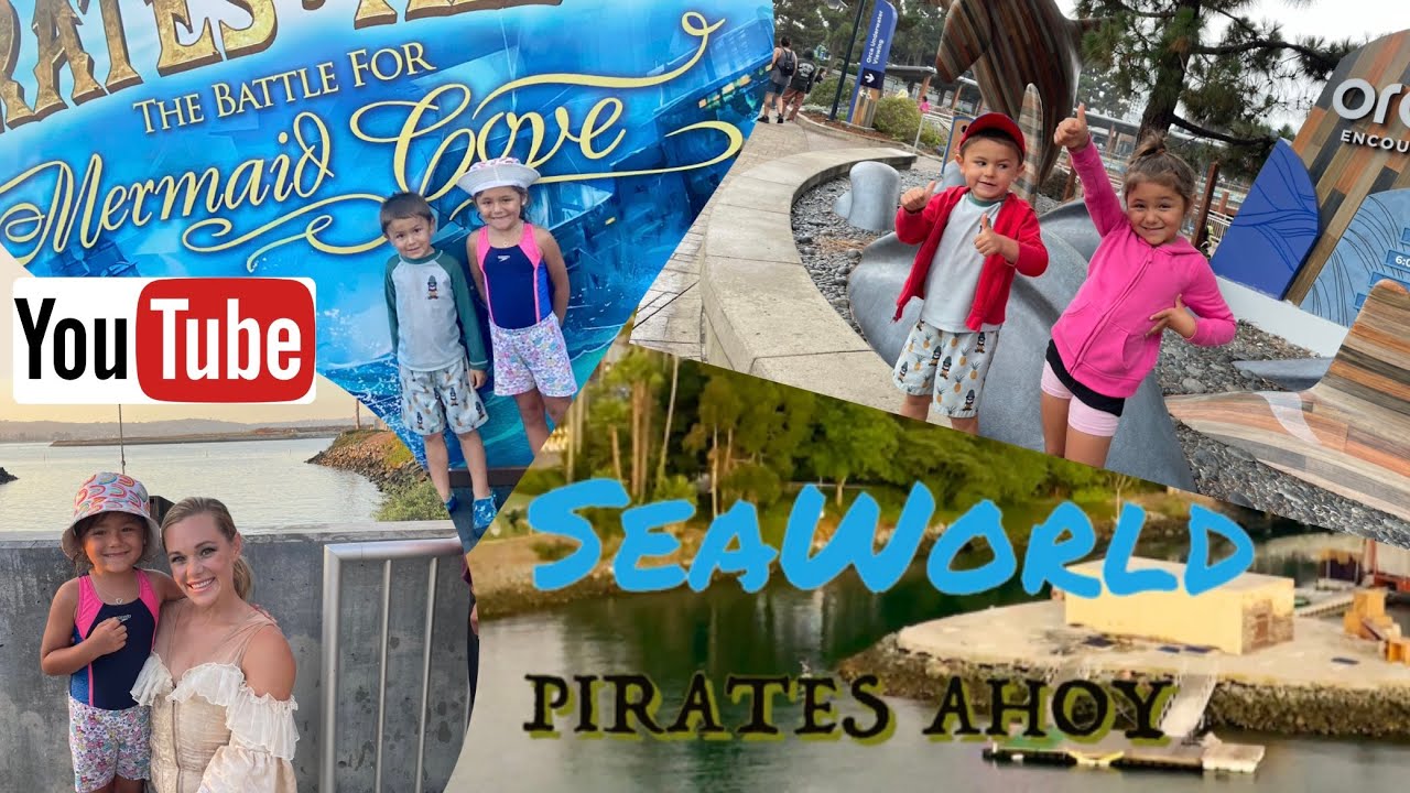 San Diego SeaWorld || Pirates Ahoy! The Battle for Mermaid Cove - YouTube