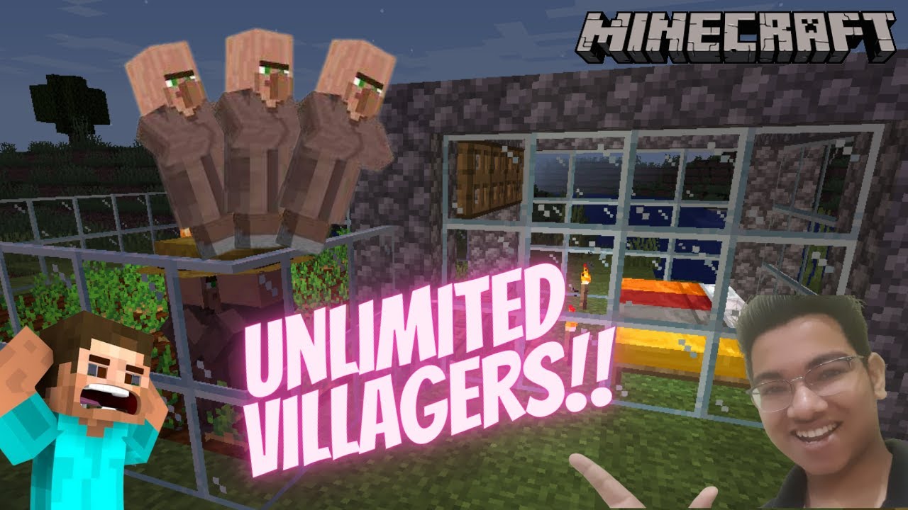 Villager hi villager!! I made villager breeder farm in survival ...