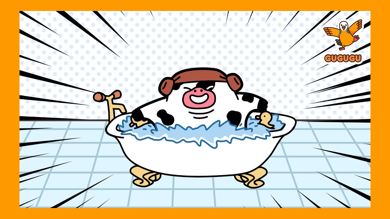 🛁 When a bath turns into a “spot-removal” treatment… | GAG ANIMATION ...