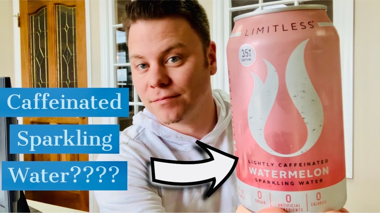Limitless Caffeinated Sparkling Water - Watermelon - YouTube