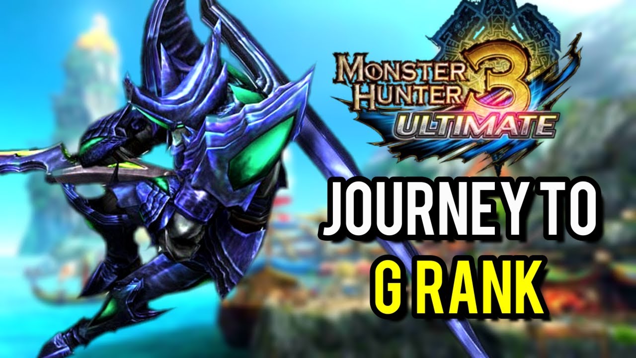 MH3U Port Quests | The Journey To G Rank - YouTube