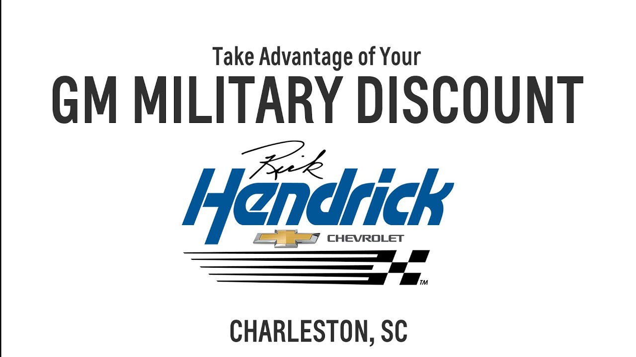 Take Advantage of Your Military Discount at Rick Hendrick Chevrolet ...