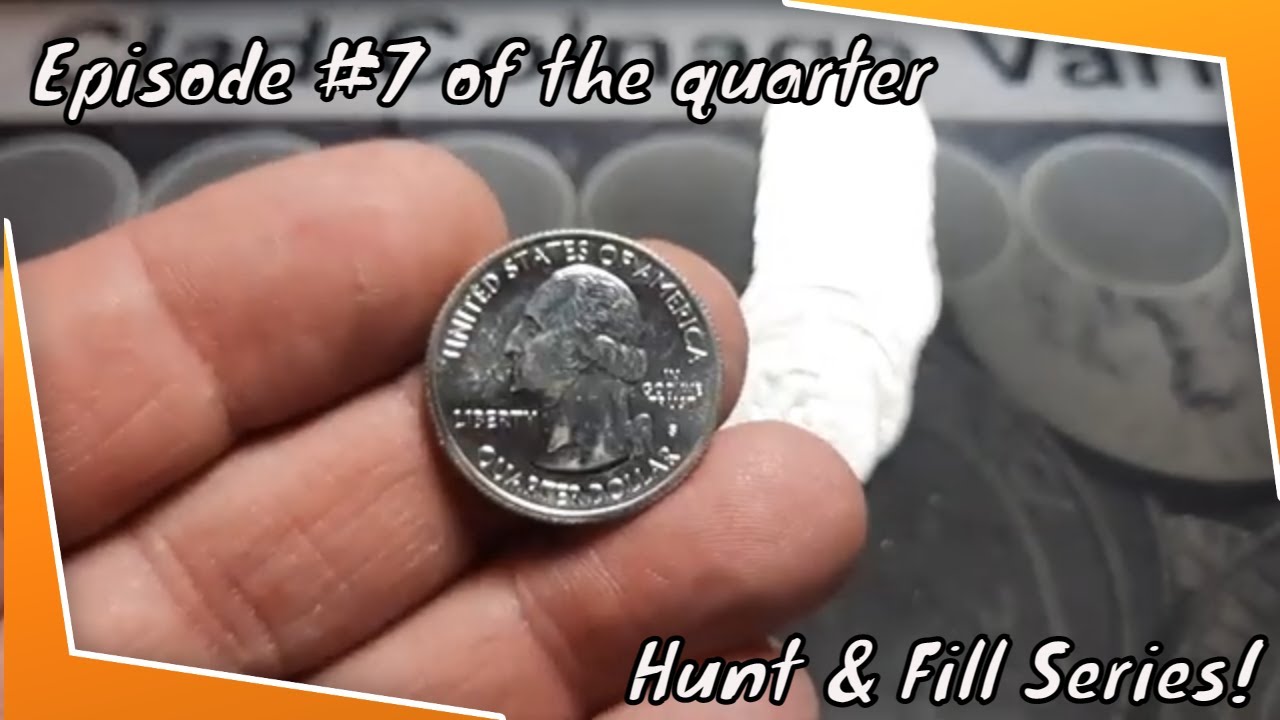 $1000 Quarter hunt! Episode #7 of the Quarter hunt & fill series! - YouTube