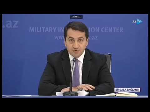 Hikmet Haciyev ermenileri susdurdu 4 oktyabr 2020