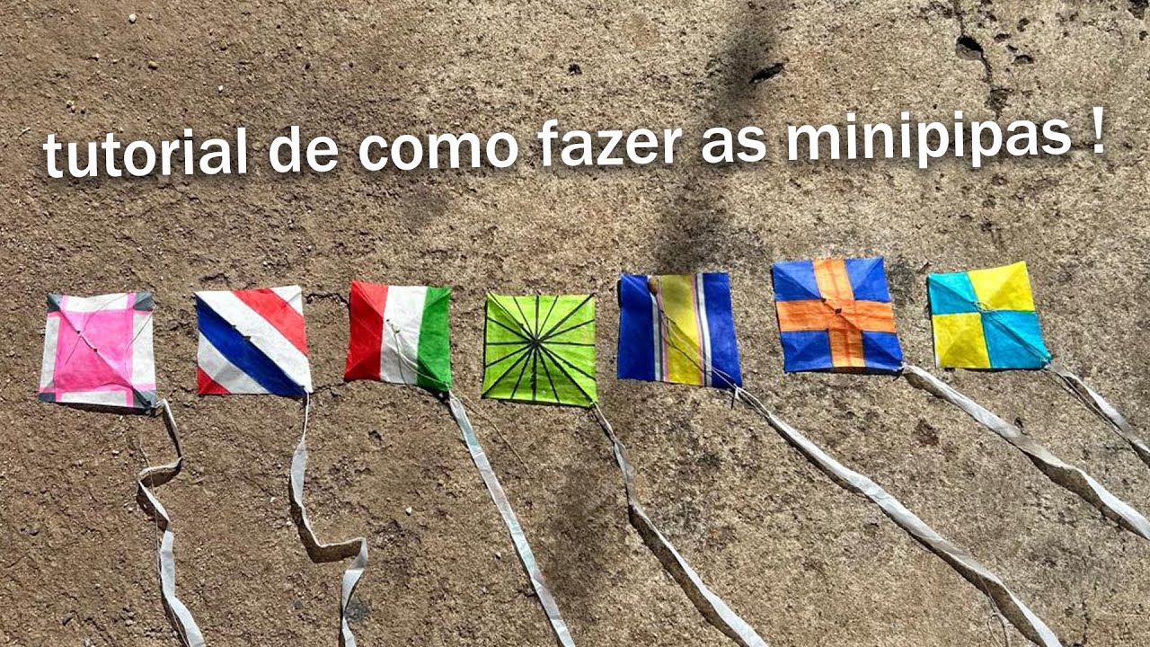 😍(MINI PIPA)😍 TUTORIAL DE COMO FAZER AS MINI-PIPAS SEM VARETA !!! 🔥 ...