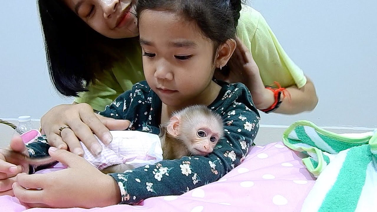 VITA Attached To Little One, She Do Happy To Take Care JULIE - YouTube