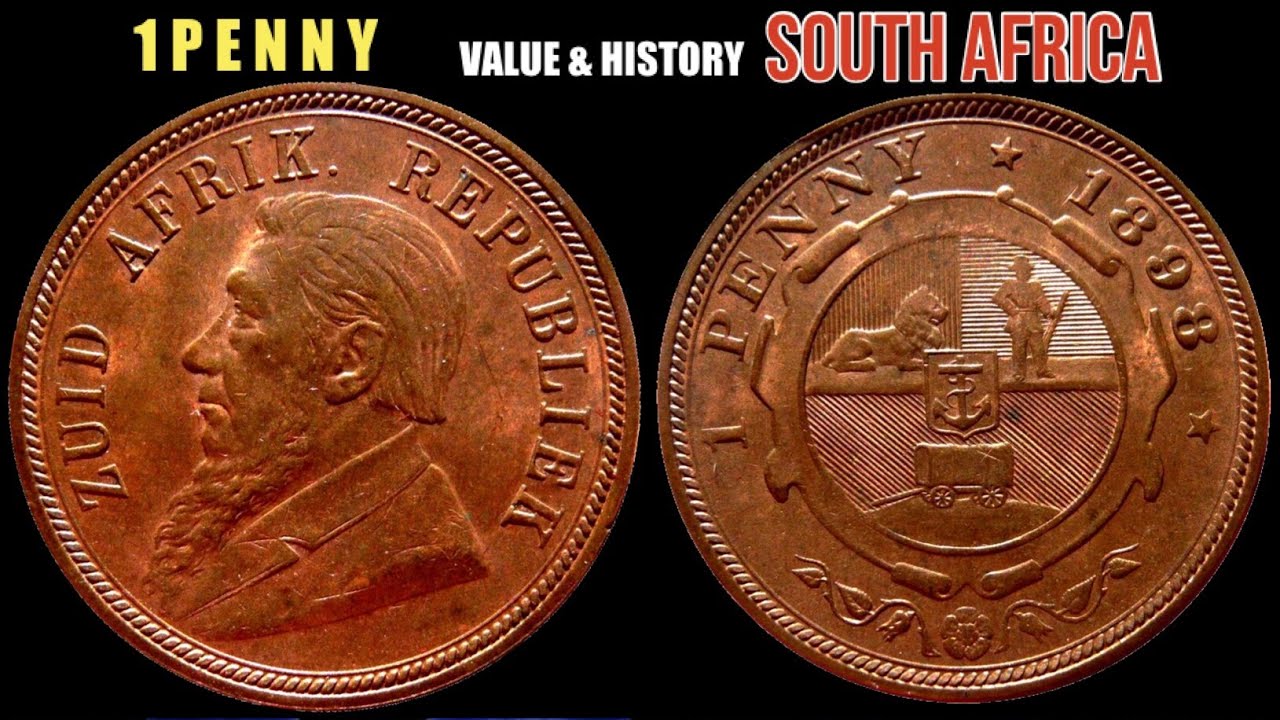 1 Penny Coin of South Africa - Value and History - YouTube