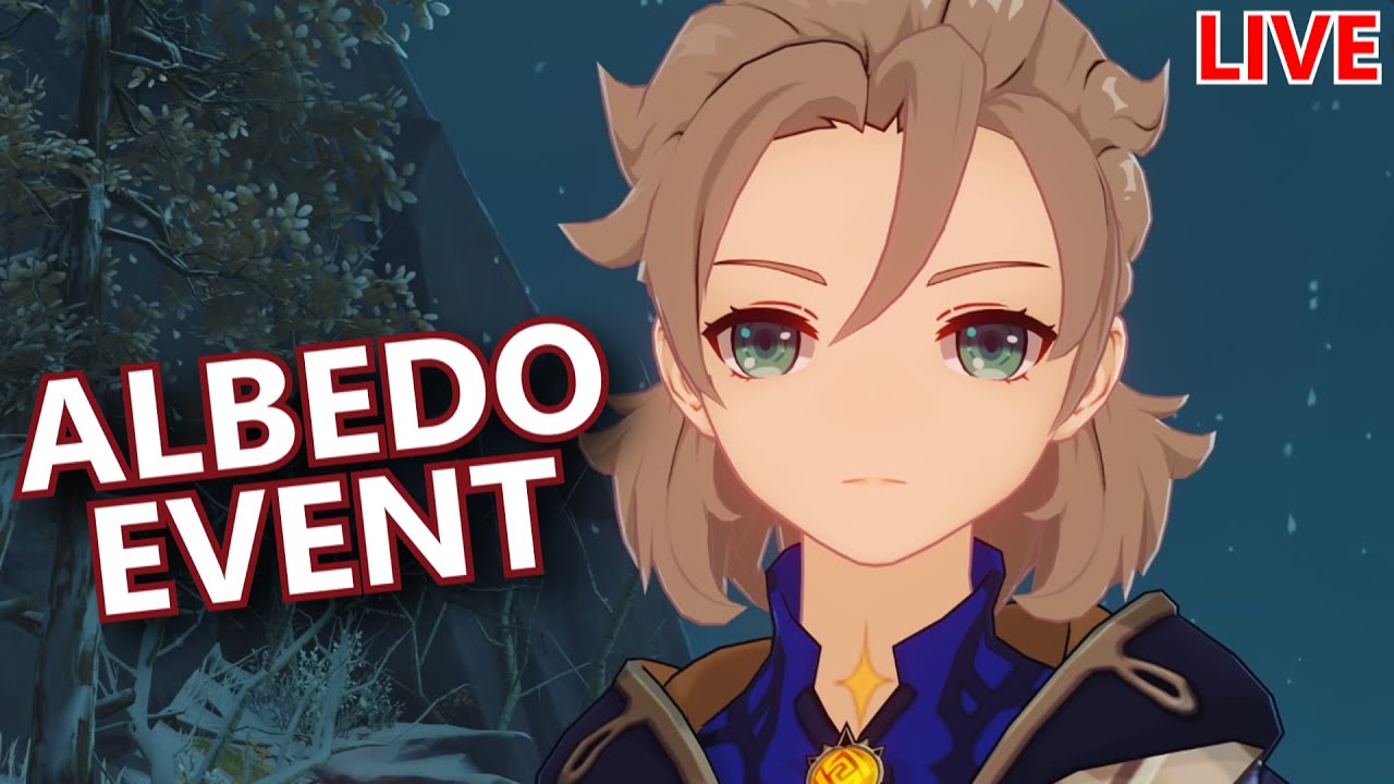 GENSHIN IMPACT ALBEDO EVENT PART 2 (LIVESTREAM 12/29/20) - YouTube