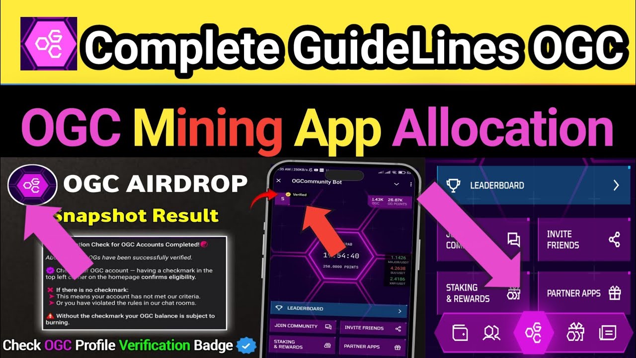 OGC Kyc Verification Complete Method | OGC Mining New Update | OGC ...