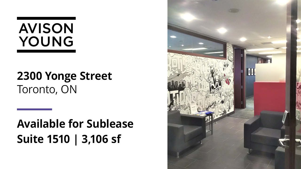 For Sublease - Suite 1510 - 2300 Yonge Street, Toronto, ON - YouTube