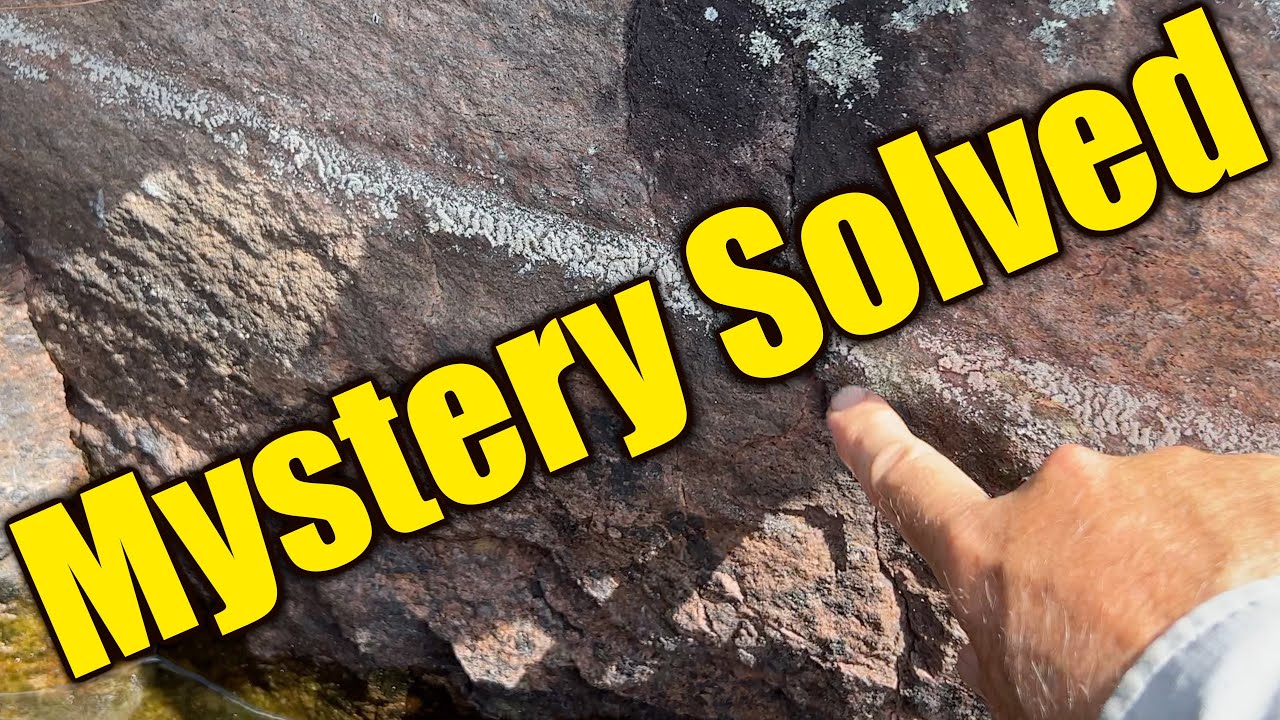The mystery of perfect straight lines on lake rocks was solved. The ...