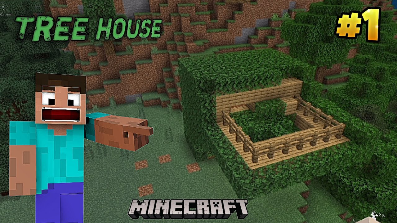 Review an Epic Tree House in Minecraft! 😱 | Minecraft Building Tutorial ...