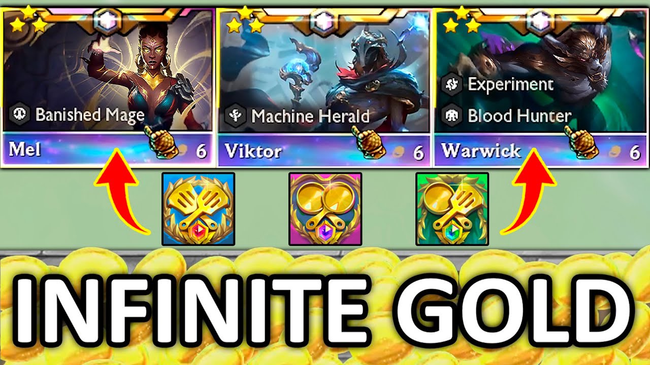 I hit INFINITE GOLD into ALL 6 COST 3 STAR (Almost..) ⭐⭐⭐ - YouTube