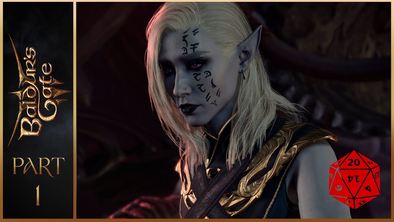 Baldur's Gate 3 - Walkthrough - Part 1 (Female Drow, Sorcerer) (PS5 ...