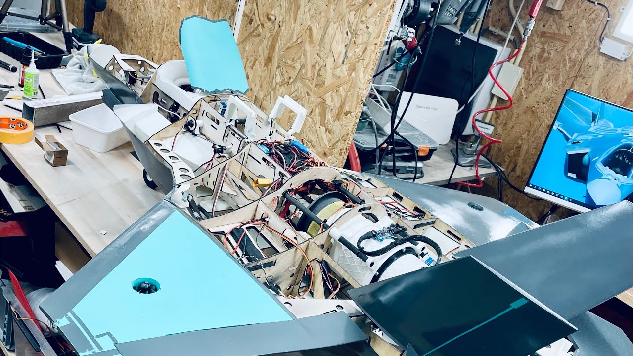 Joel F35 VTOL Mechanics 3BSM And Testing A Resin 3D printer Factory ...