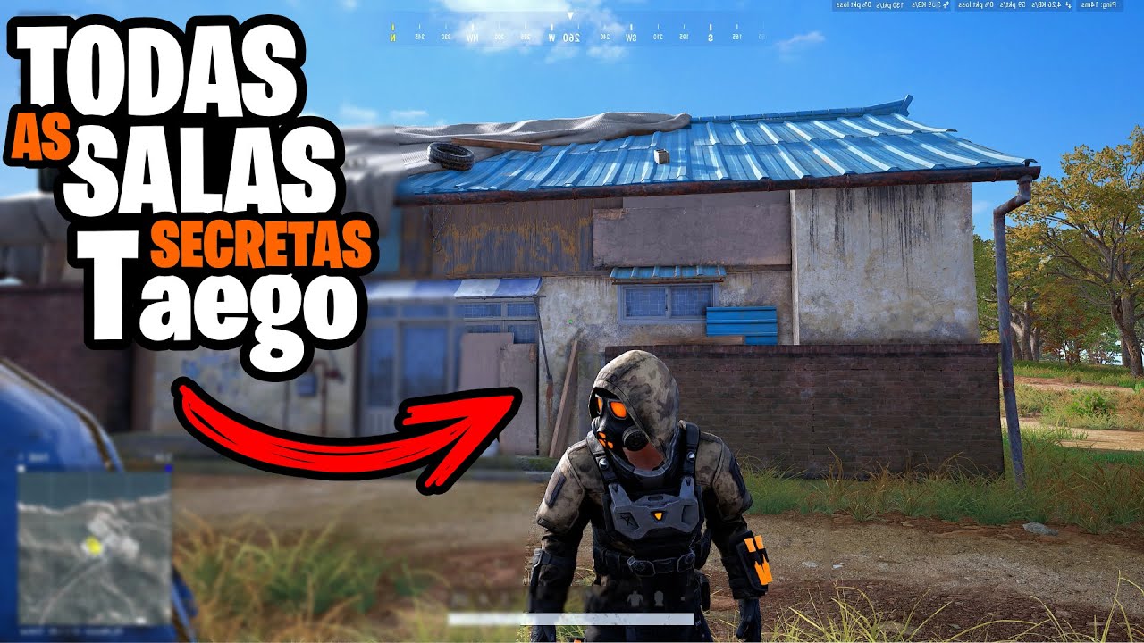 PUBG Taego: Localização exata de todas as salas secretas - YouTube