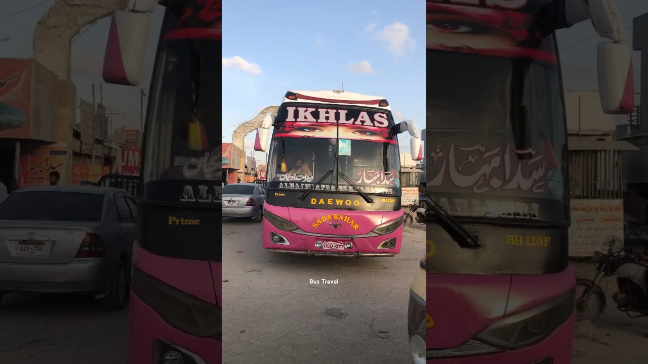 Sada Bahar Daewoo Bh120F Bus Departure Quetta Daily Service Day Night ...