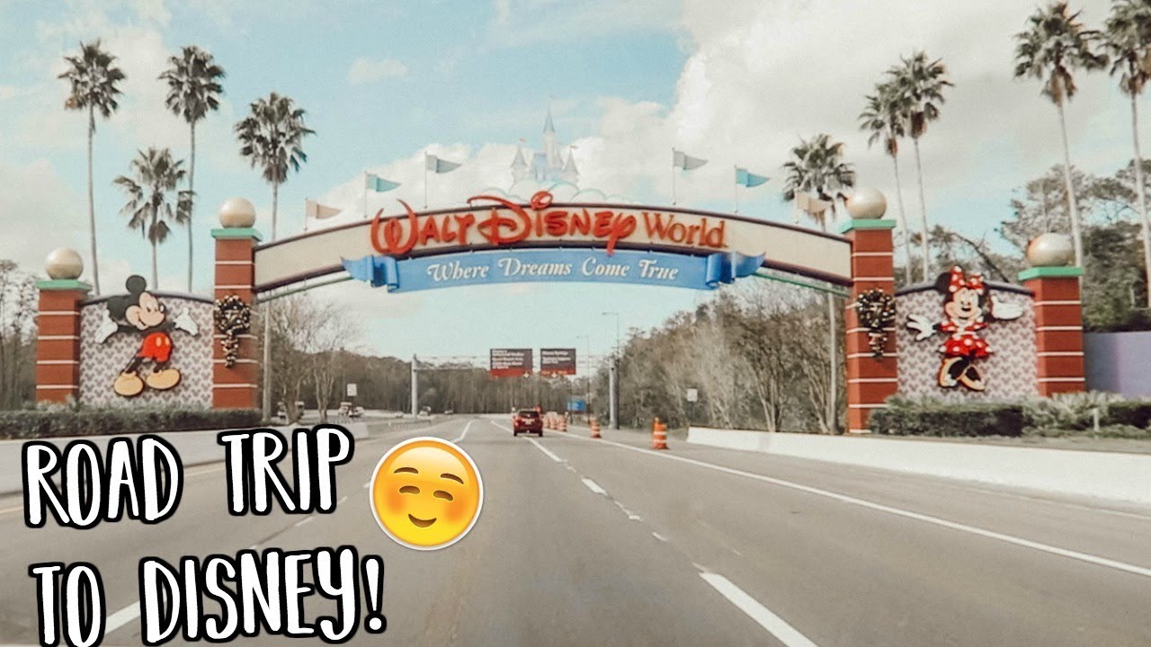 ROAD TRIP TO DISNEY WORLD!!!!! - YouTube