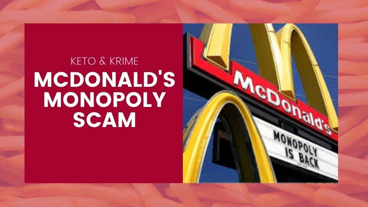 The McDonalds Monopoly Scam - YouTube
