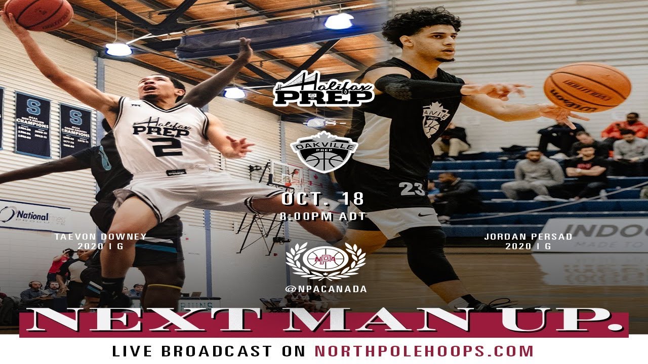 Oakville Basketball Prep vs Halifax Prep NPA Season 4 - YouTube