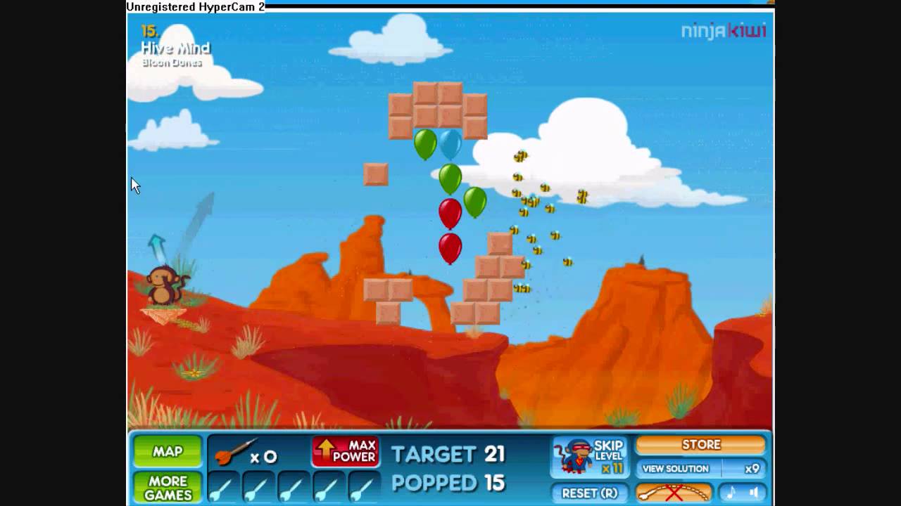 Bloons 2 Worlds 1 and 2 Walkthrough (Levels 1-24) - YouTube