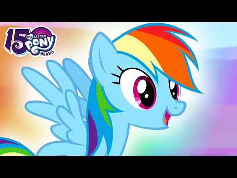 Rainbow Dash - Los 10 Mejores Episodios 🌈 | 15 Años de Mi Pequeño Pony 🎉 Episodios Completos