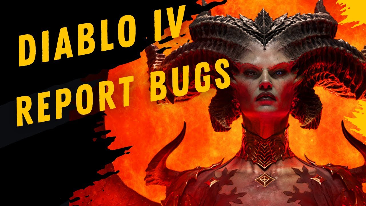 How To Report Bugs In Diablo IV - YouTube