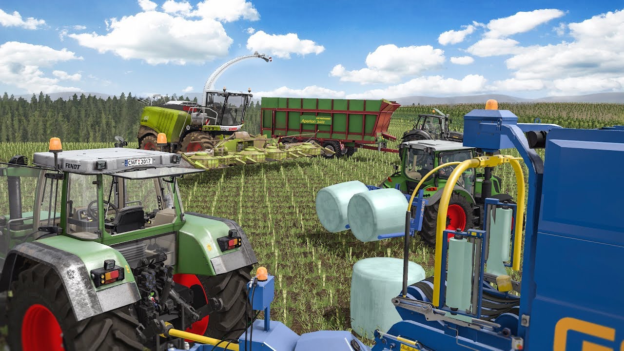 Farming Simulator 17 - Ensilage/Silage with GOWEIL - YouTube