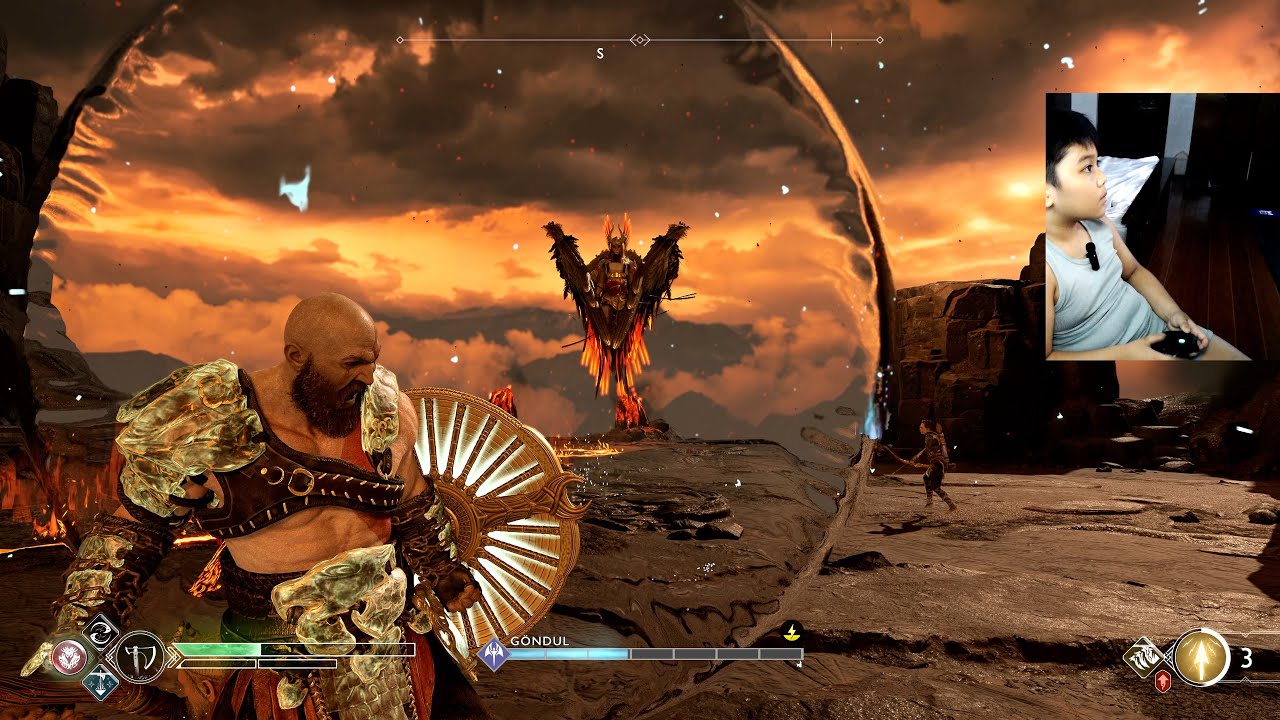 God of War 2018: Gondul the Valkyrie Boss Fight Guide - GMGOW NG+ - YouTube