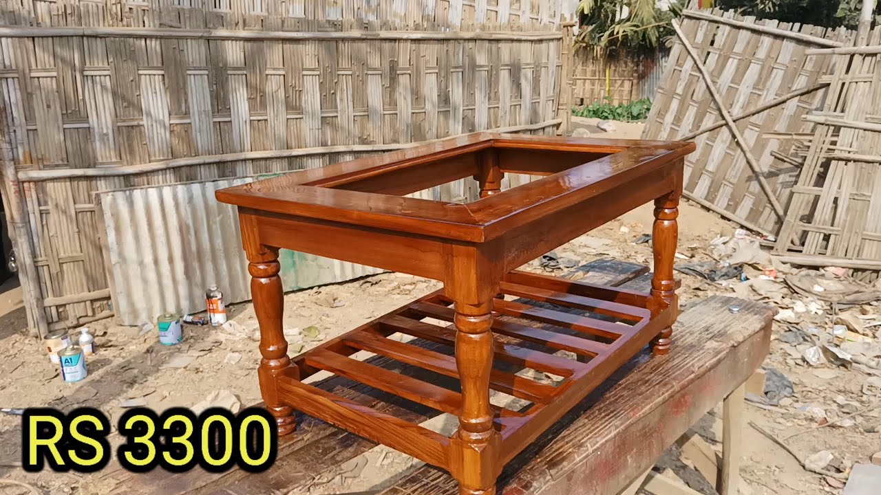HO TO WOODEN TEBIL - YouTube