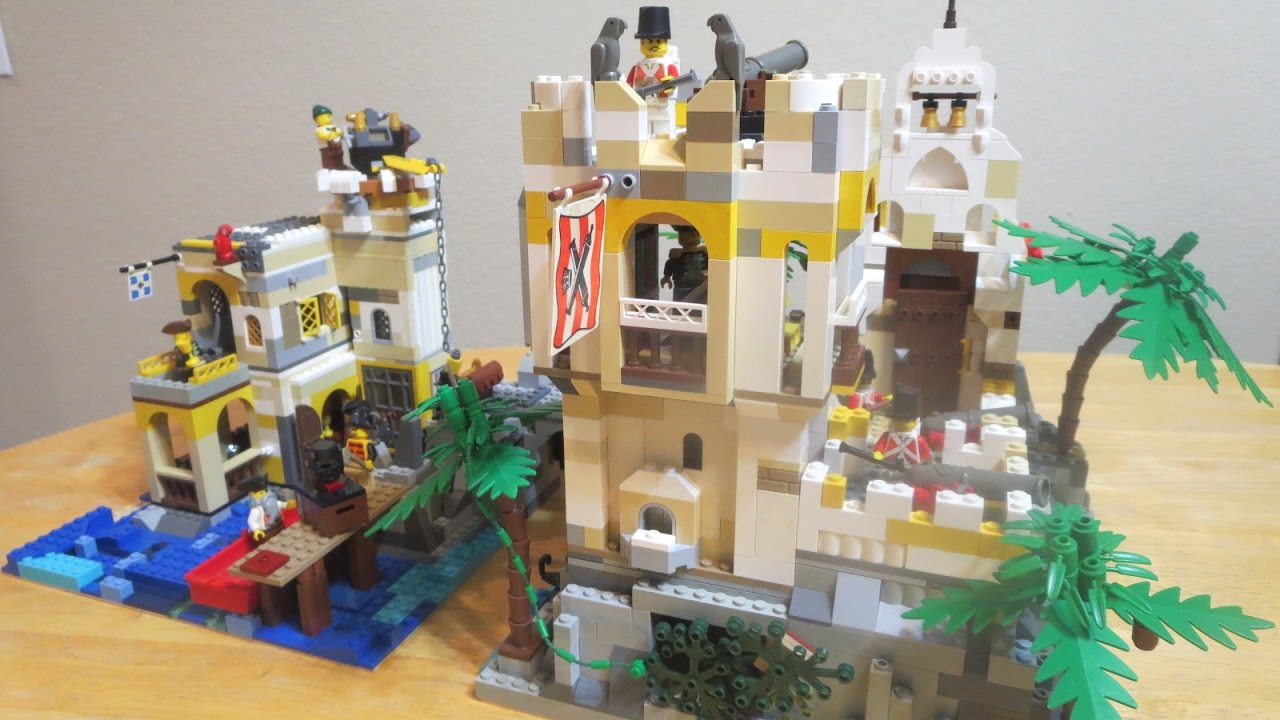 Lego MOC: Spanish Fortress - YouTube