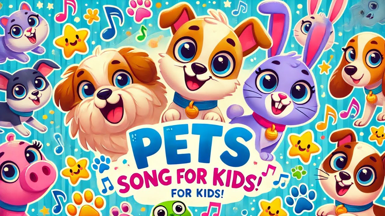 "Meet the Pets! Fun Animal Song for Kids" - YouTube