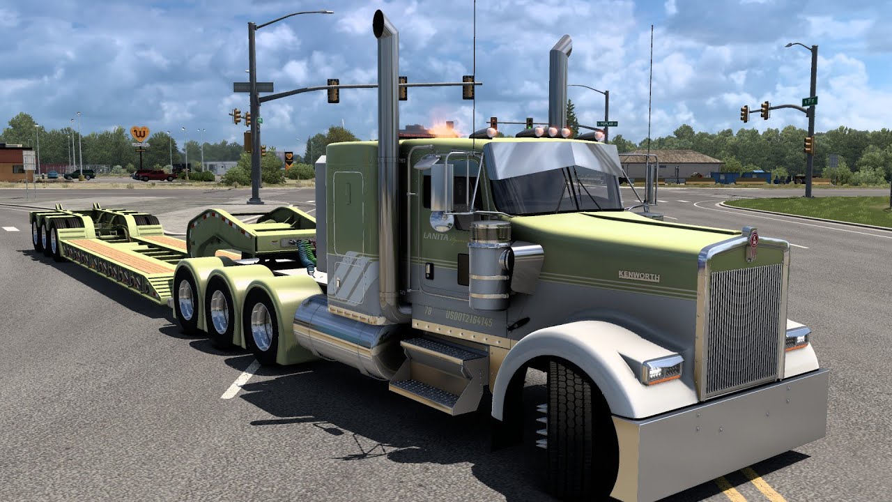 Custom Kenworth W900 - Big Turbo CAT Power | Heavy Hauling in American ...