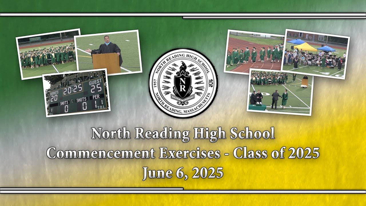 2025 North Reading High School Graduation - June 6th, 2025 - YouTube