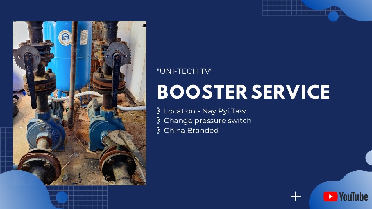 Booster Pump Service - YouTube