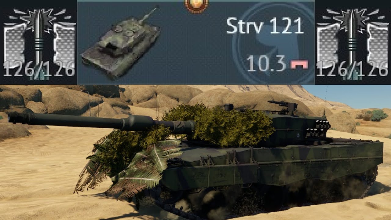 Swedish Leopard 2A4 - Strv 121 | War Thunder Compilation - YouTube