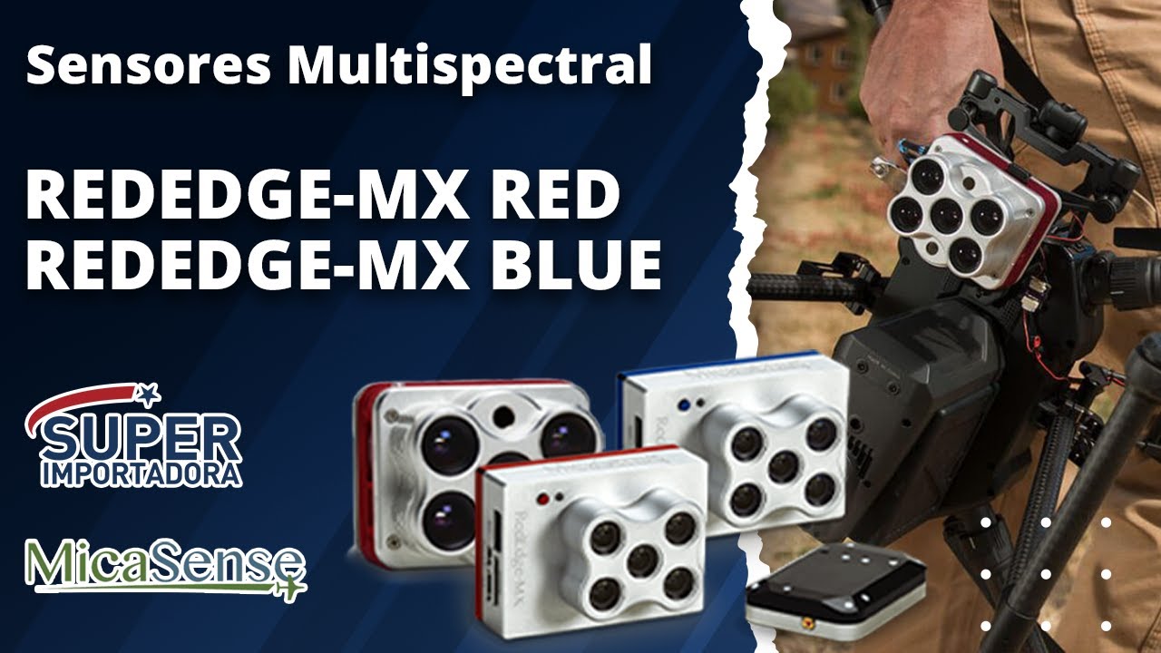 Conheça os Sensores Multispectral Micasense - RedEdge-MX Red e RedEdge ...