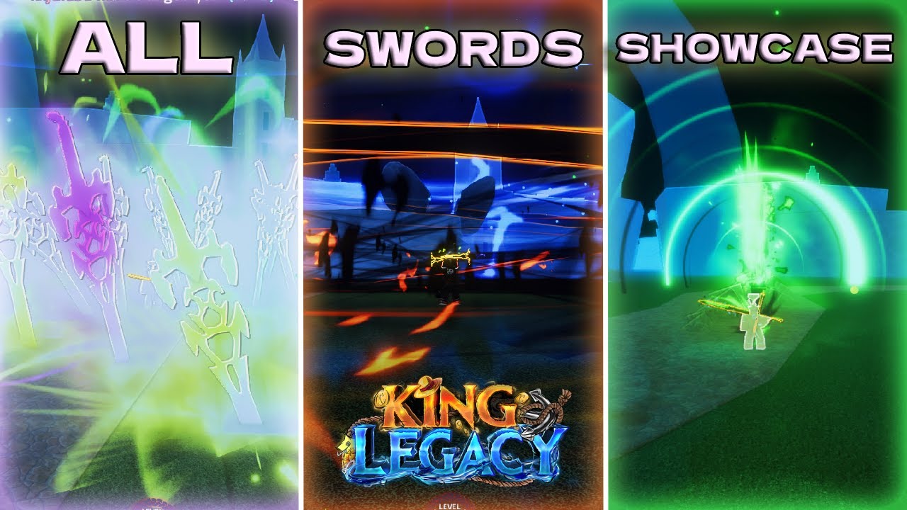 ALL SWORDS DAMAGE & SHOWCASE in King Legacy UPD 7 👑 - YouTube