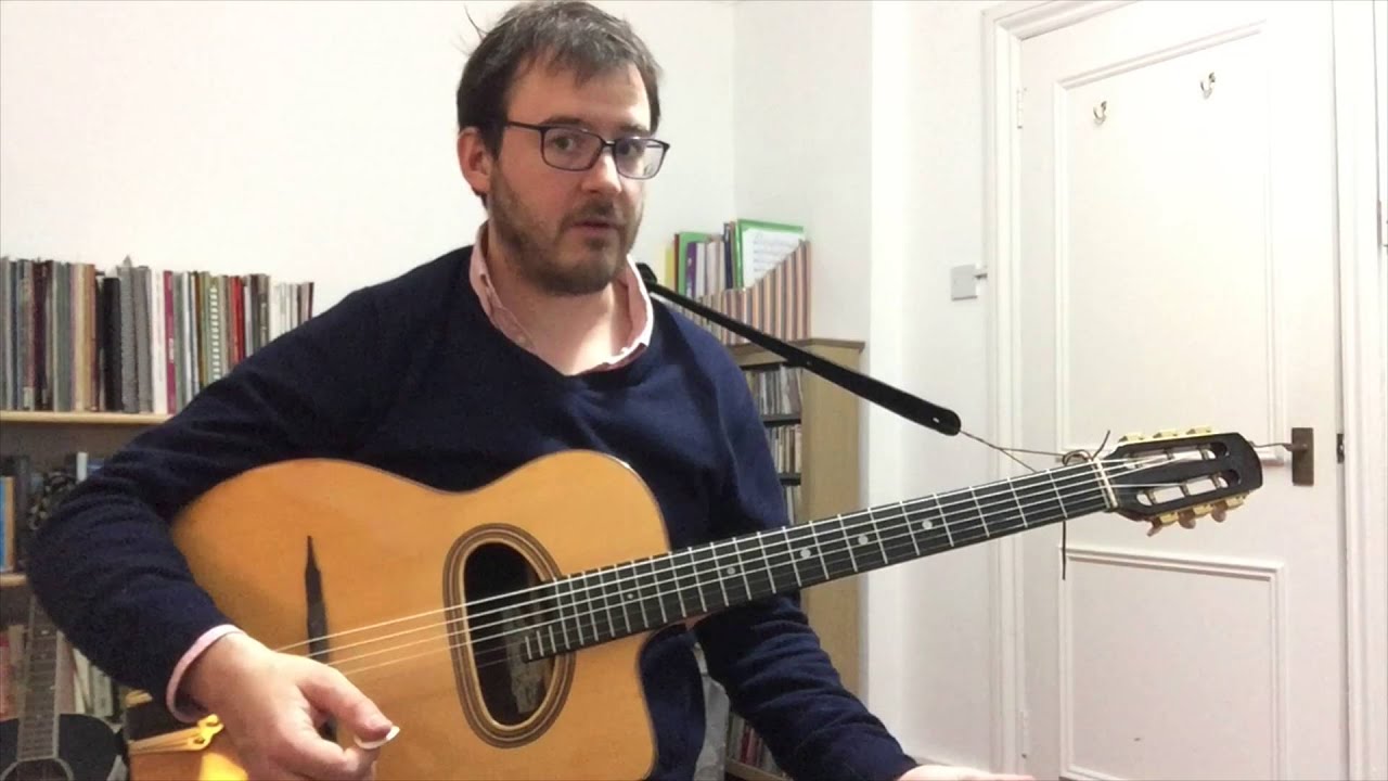 Rest stroke picking lesson - YouTube