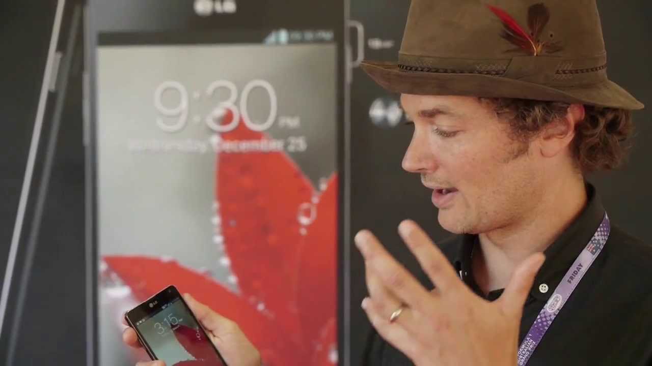 LG Optimus G Review by Tobie Puttock at F1 Event - LG Australia - YouTube