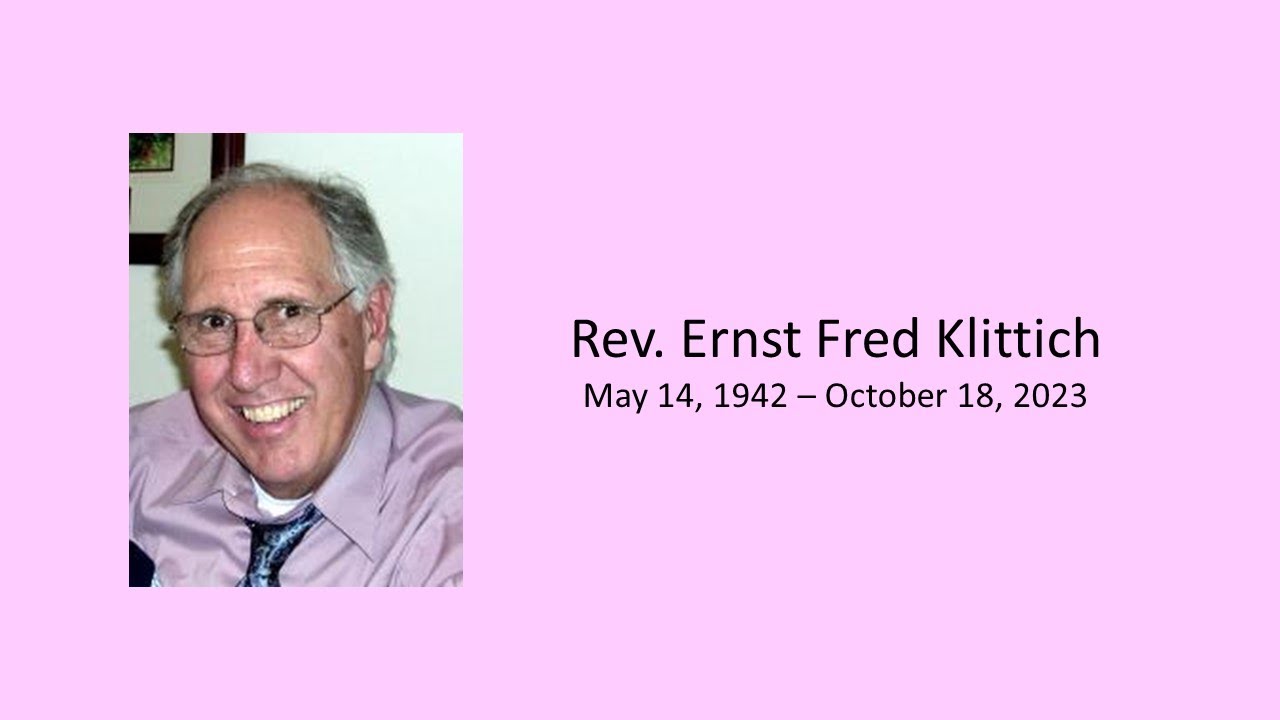 Celebration of Life Service for Fred Klittich - YouTube