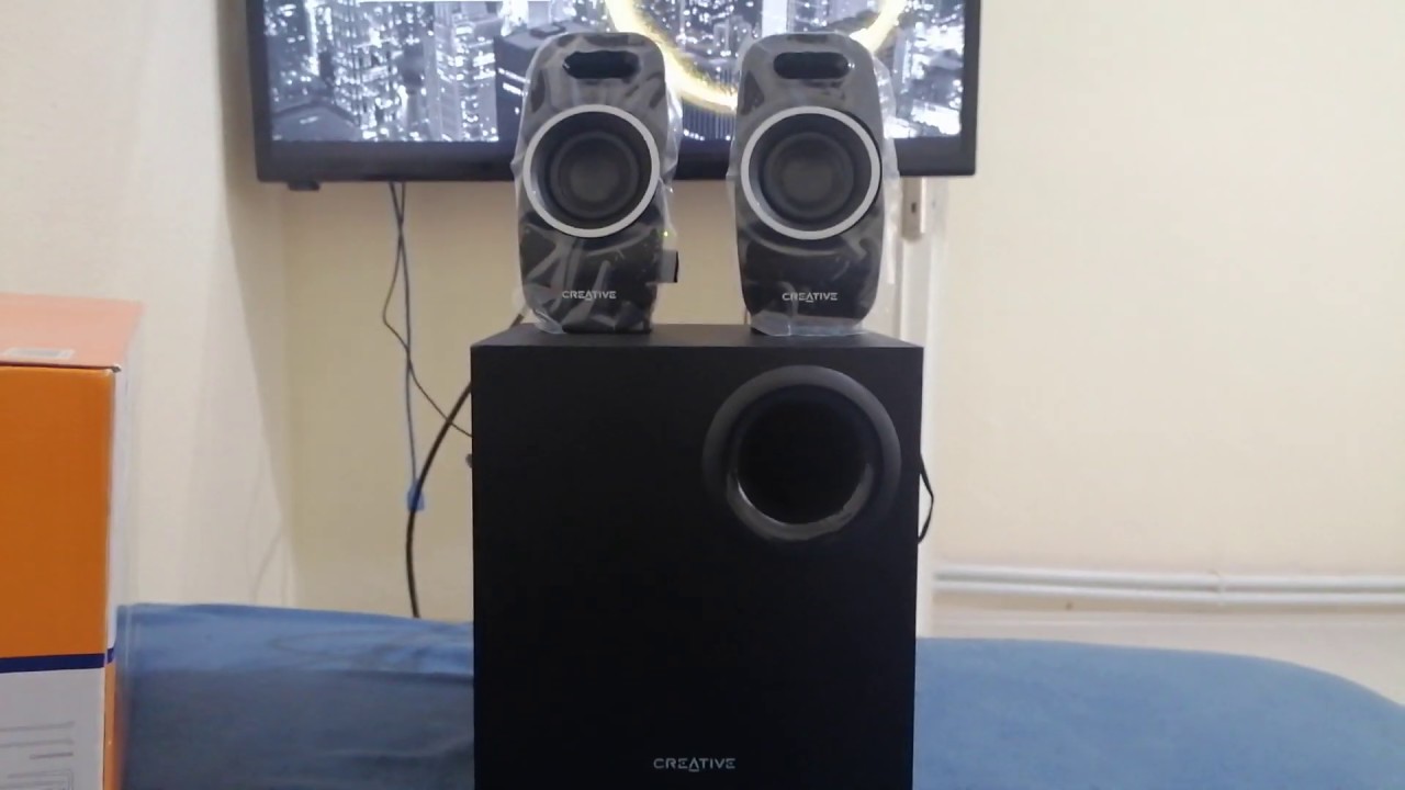 CREATIVE A250 2.1 SES SİSTEMİ-TEST - YouTube