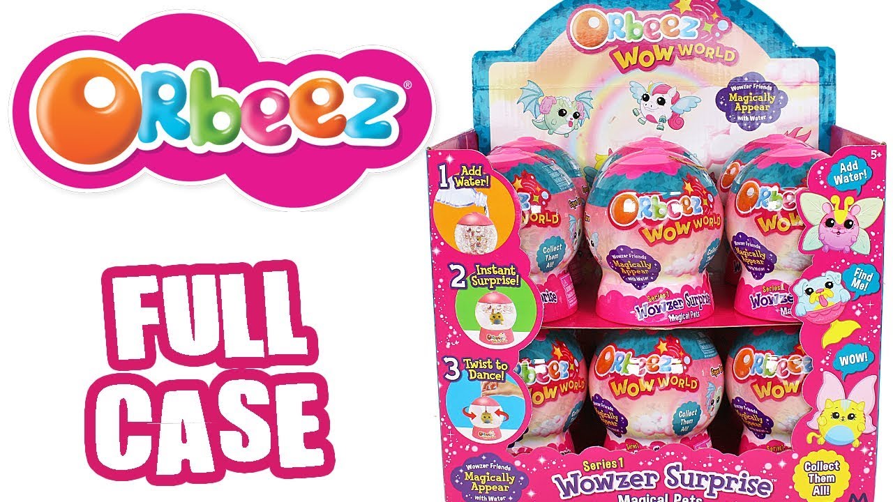 Orbeez Wow World Wowzer Surprise Magical Pets Full Case Unboxing Toy ...
