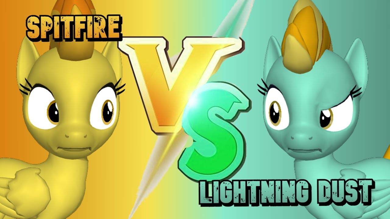 Spitfire VS Lightning Dust (Animation) - YouTube