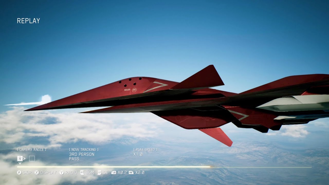 ACE COMBAT™ 7 walkthrough, MISSION 5: 444, flying ADF-11F Raven, with UAV's - YouTube