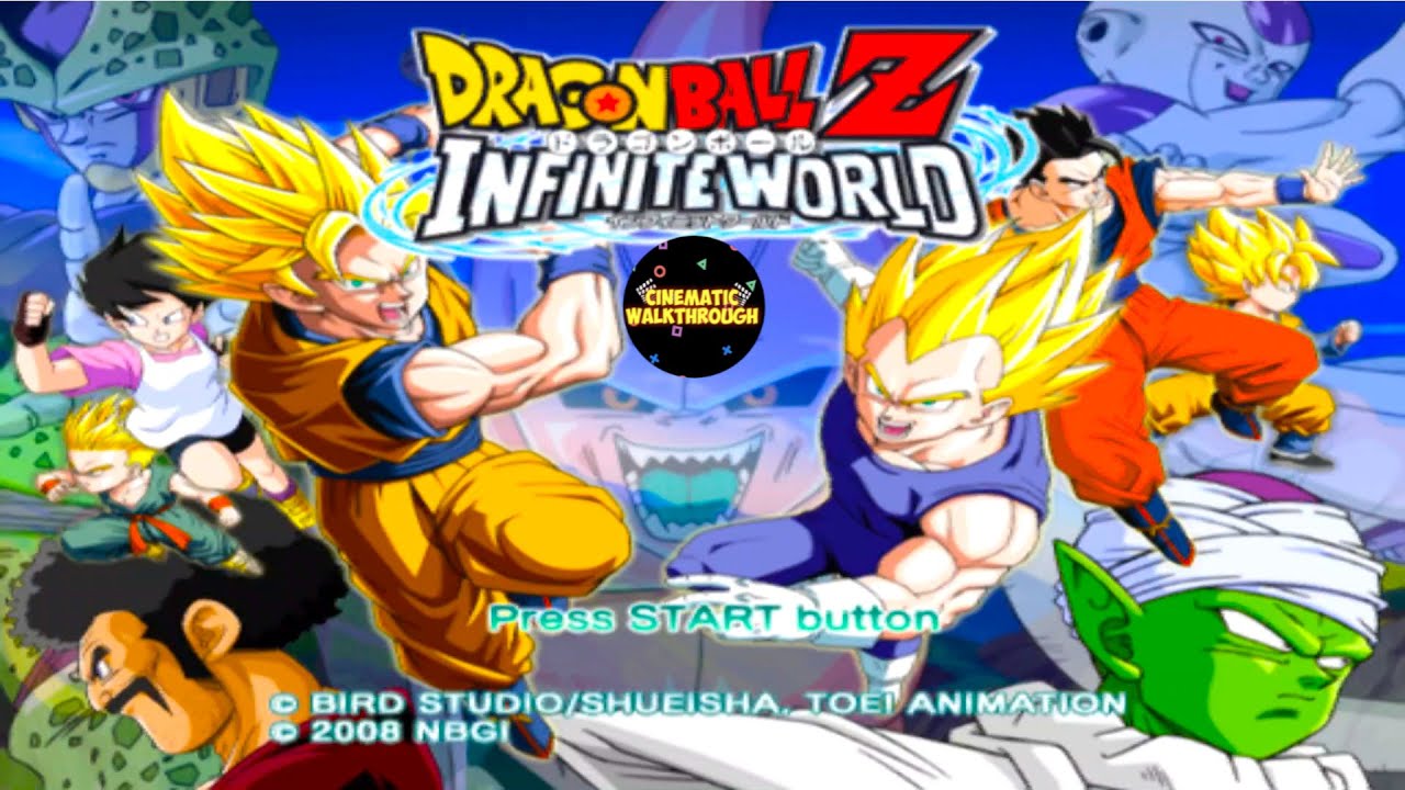 Dragon Ball Z: Infinite World | Menù + Demo Gameplay | PS2 ITA - YouTube