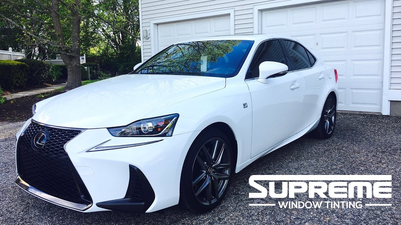 2017 Lexus is300 with 20% window tints - YouTube